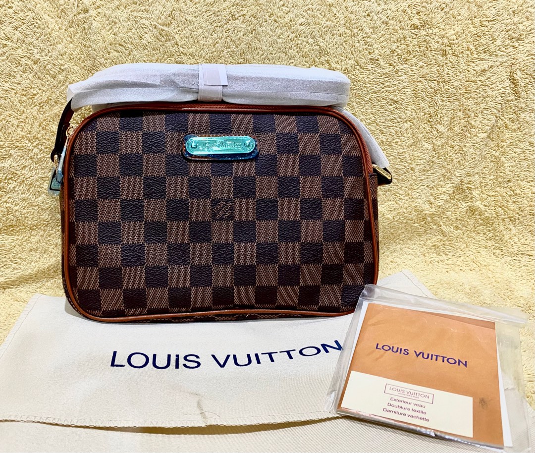 LV 2 Zippers/Compartment Sling bag on Carousell