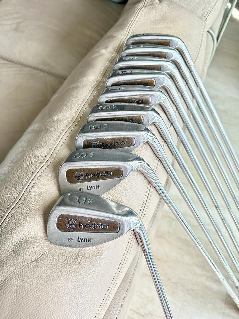 LYNX Predator Golf Iron set 3-SW (9 pcs), Sports Equipment, Sports ...