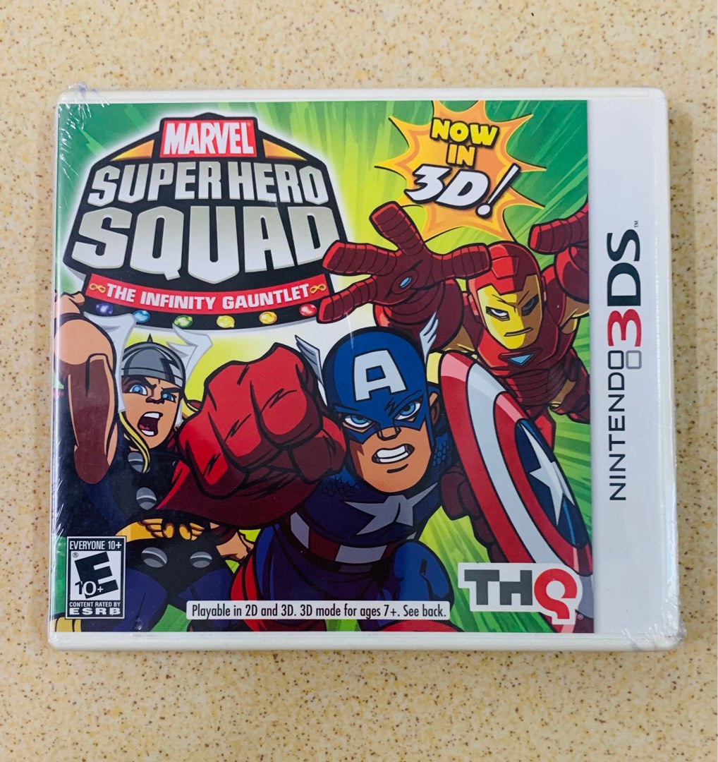 Marvel Super Hero Squad: The Infinity Gauntlet Nintendo 3DS, Video ...