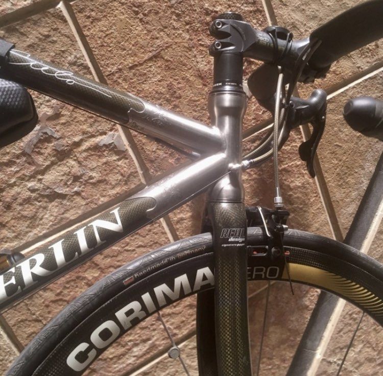 MERLIN CIELO Titanium Carbon x cervelo bmc trek brompton swork bianchi ...