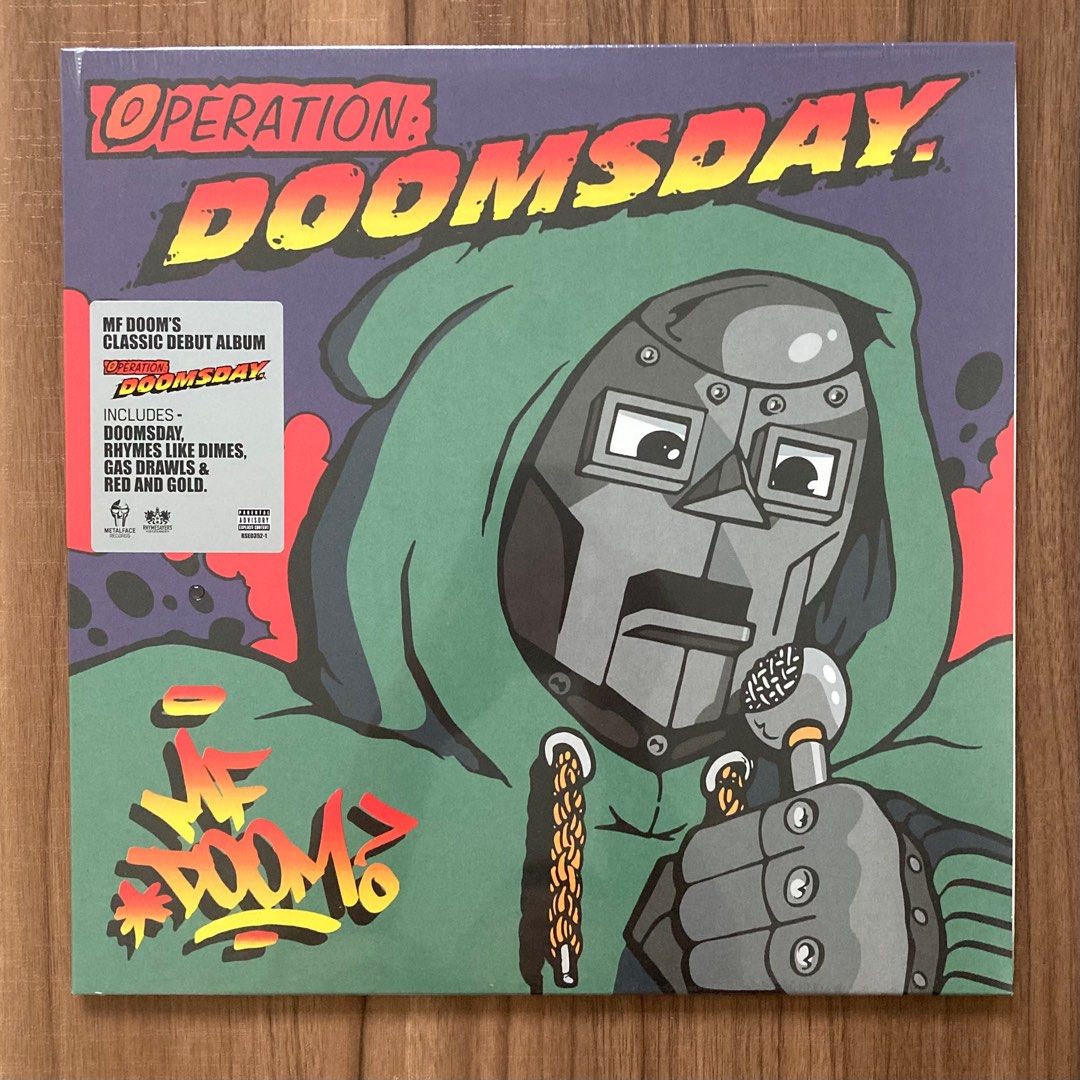 MF Doom - Operation Doomsday (Black/2LP) vinyl, Hobbies & Toys, Music ...