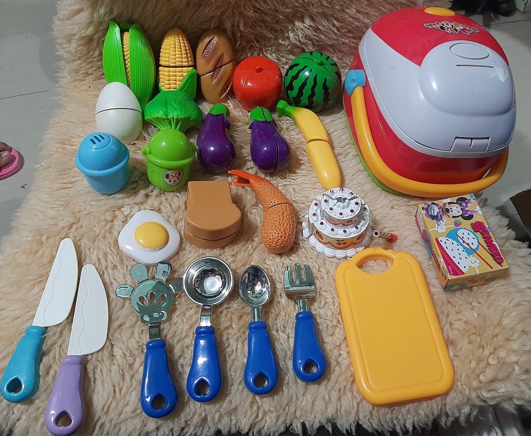 Mickey Mouse Kitchen Toy Set, Hobbies & Toys, Toys & Games on Carousell