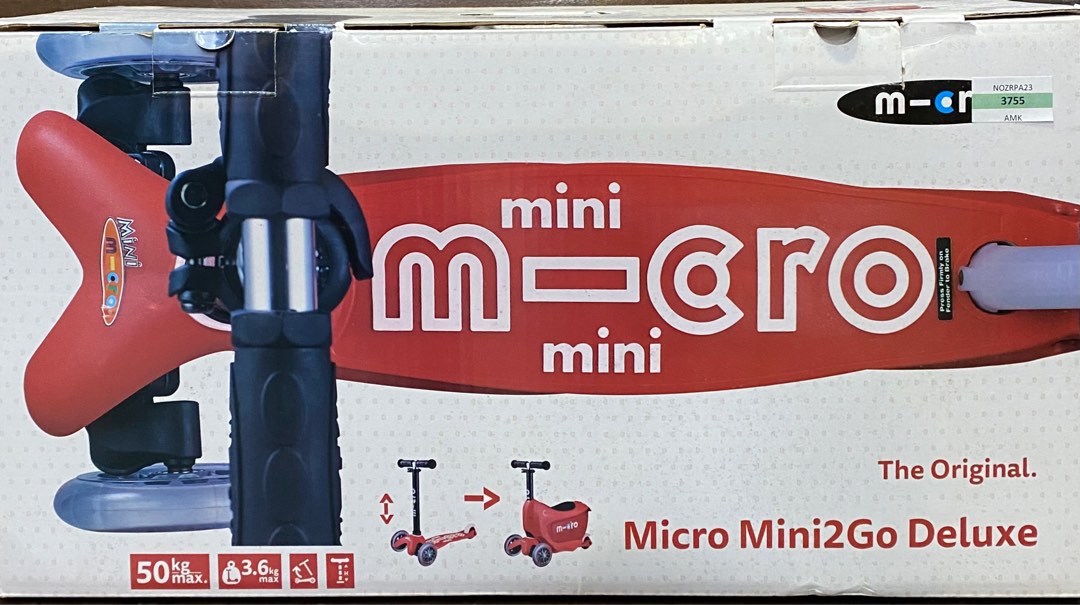 Micro Mini 2Go Deluxe Scooter, Sports Equipment, Sports & Games, Skates ...