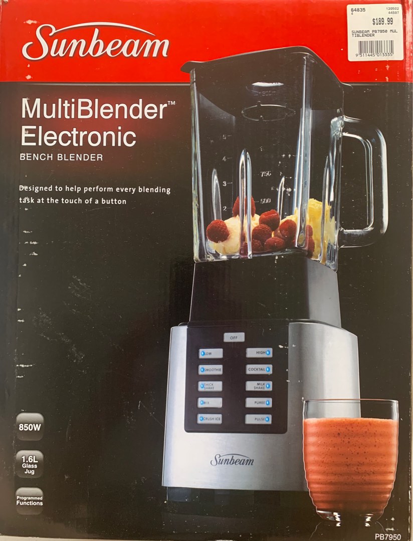 MultiBlender bench blender by Sunbeam, TV & Home Appliances, Kitchen ...