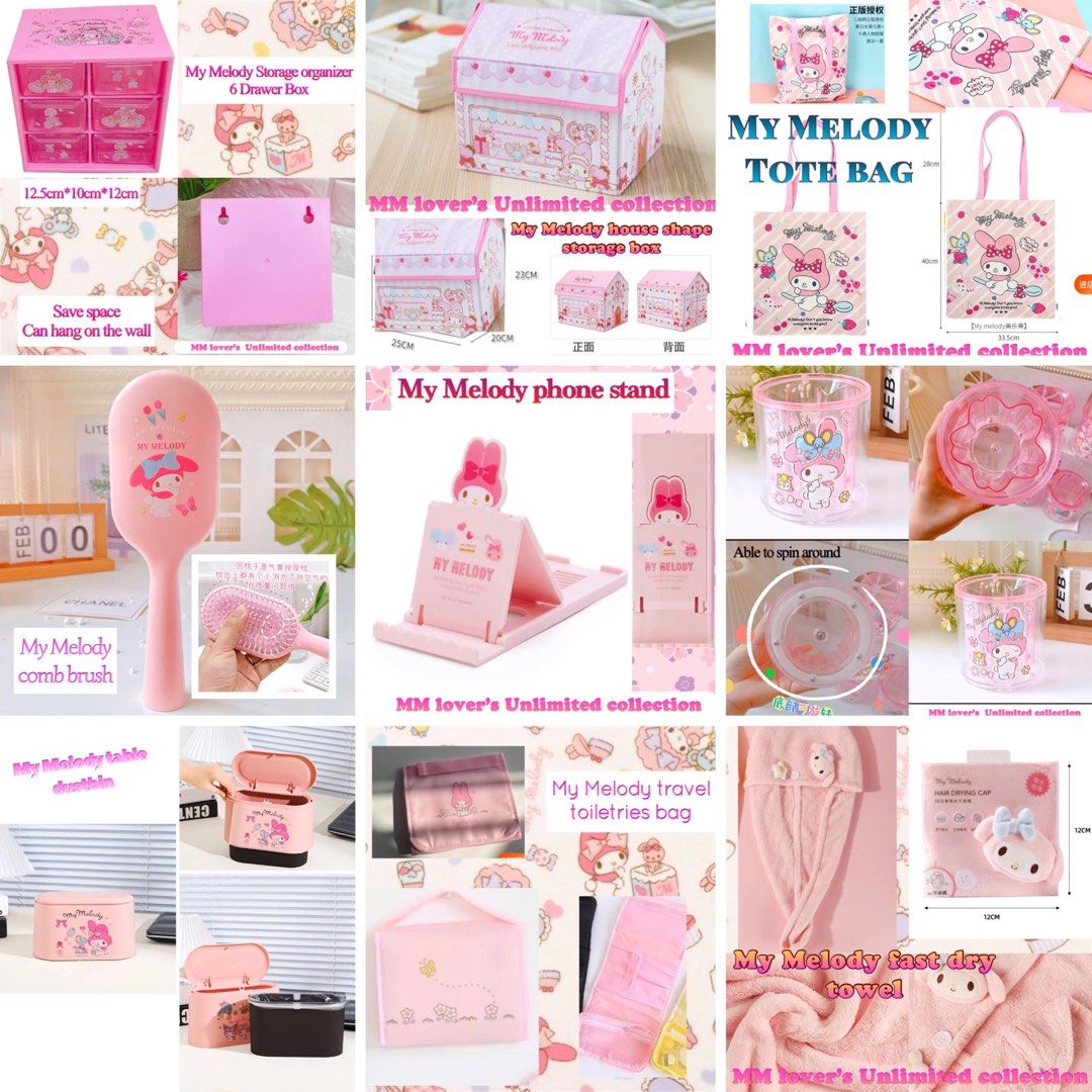 My Melody stuff, Everything Else on Carousell