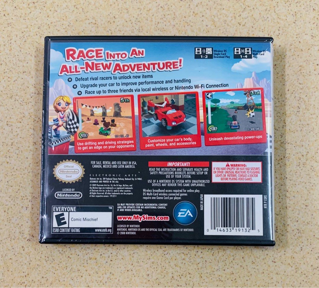 MySims Racing Nintendo DS (nds), Video Gaming, Video Games, Nintendo on ...
