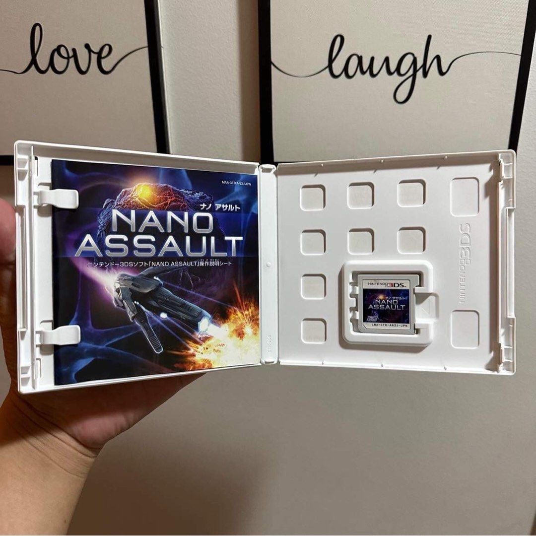 Nano Assault 3ds game Japan version, Video Gaming, Video Games ...