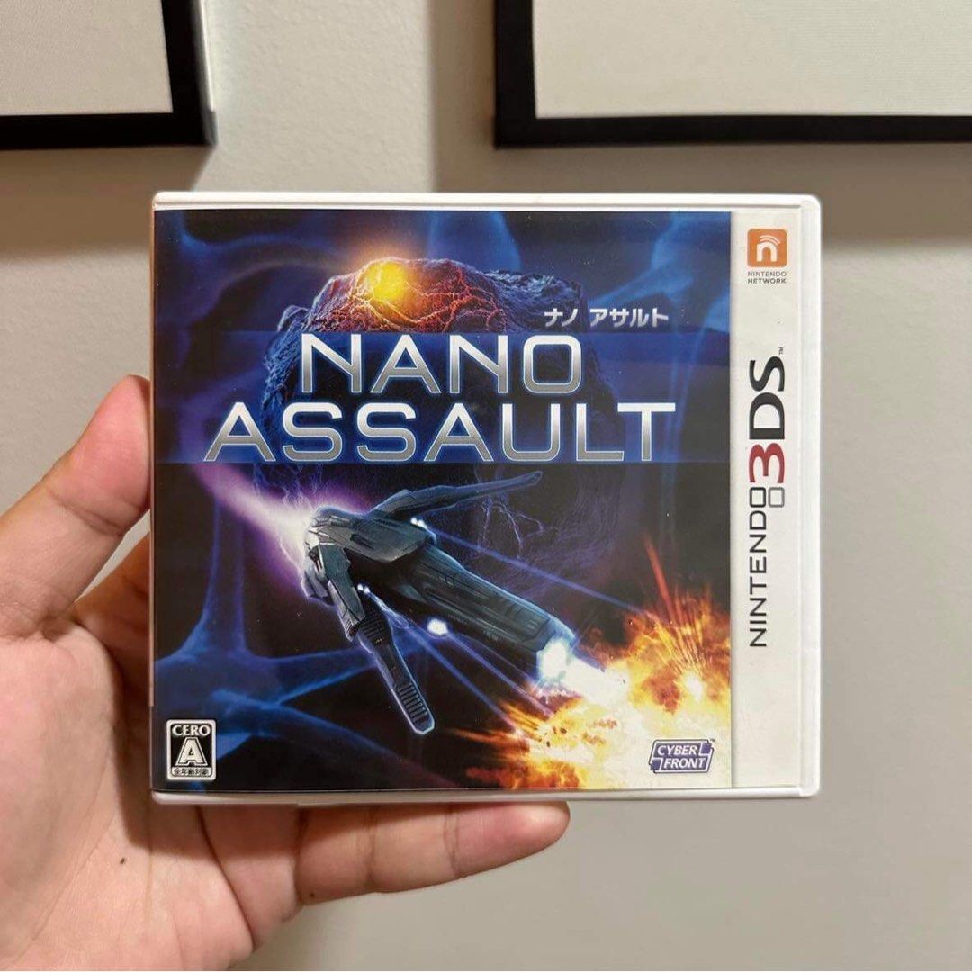 Nano Assault 3ds game Japan version, Video Gaming, Video Games ...