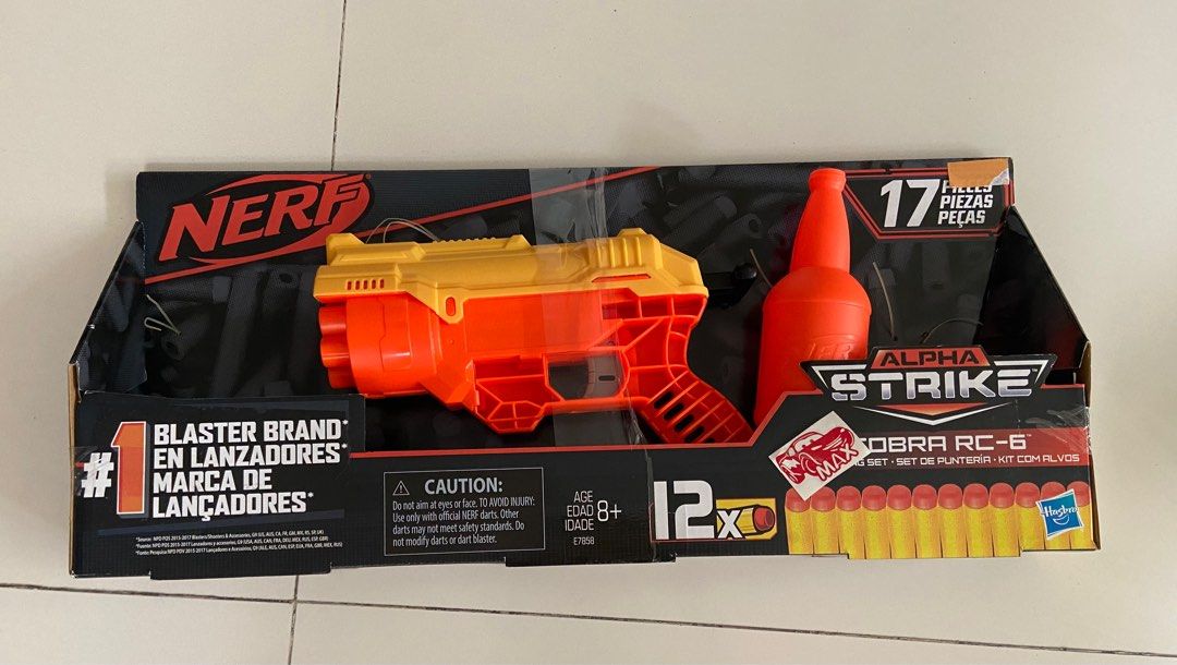 Nerf Alpha Strike, Toys & Collectibles, Mainan di Carousell