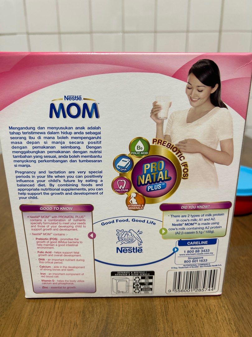 Nestle Mom Milk Powder, Babies & Kids, Maternity Care on Carousell