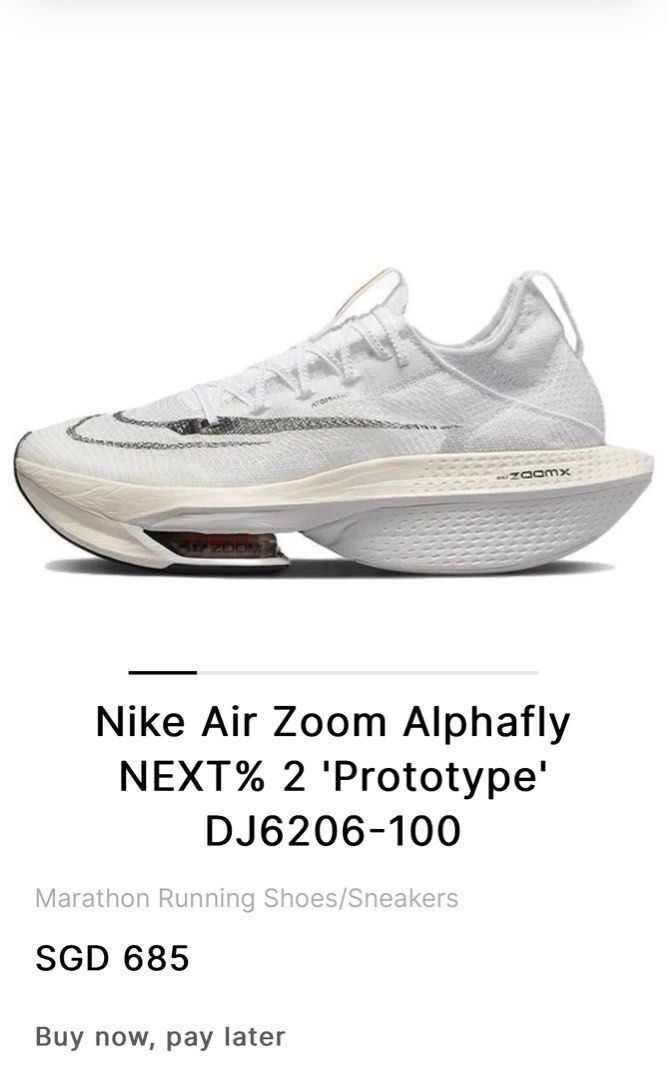 Nike alpha fly, Men's Fashion, Footwear, Sneakers on Carousell