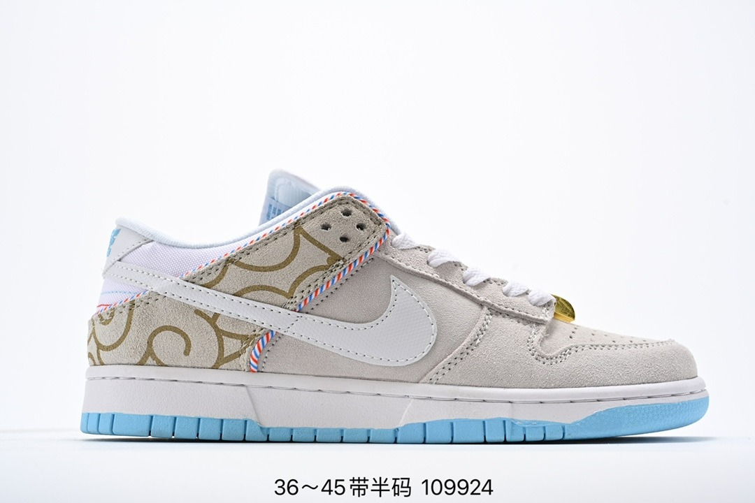 Nike SB Dunk Low "Barber Shop Grey", Men's Fashion, Footwear, Sneakers ...