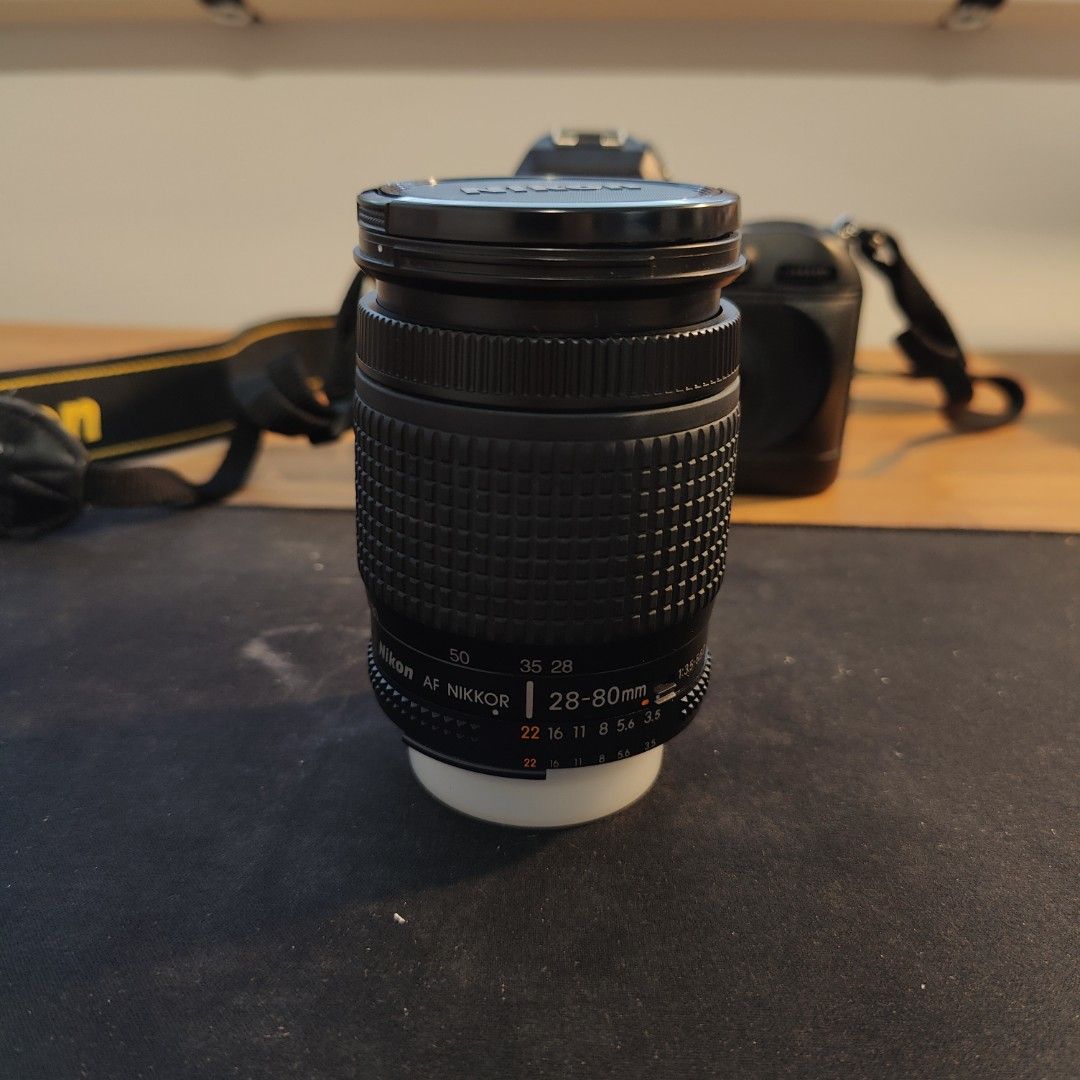 Nikon F100| MB - 15| AFD Nikkor 28-80mm, Photography, Cameras on Carousell