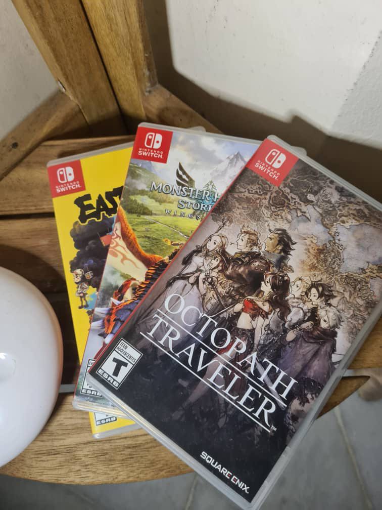 Nintendo Switch Rpg Games (Octopath Traveler/Eastward/Monster Hunter ...