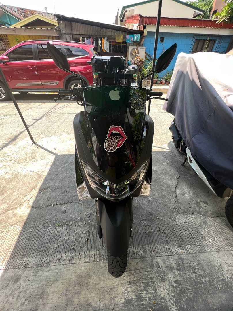 NMAX v1 MATTE BLACK ABS 2020, Motorbikes, Motorbikes for Sale on Carousell