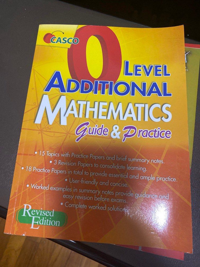 O level Mathematics Guide & Practice, Hobbies & Toys, Books & Magazines, Textbooks on Carousell