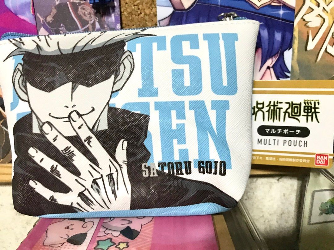Official BANDAI Jujutsu Kaisen Toge Inumaki & Gojo Satoru - Coin purse ...