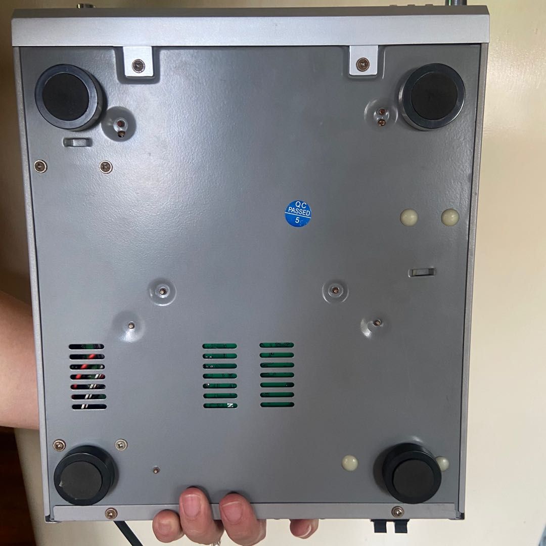 Orange DVD player with cd freebies in working condition on Carousell