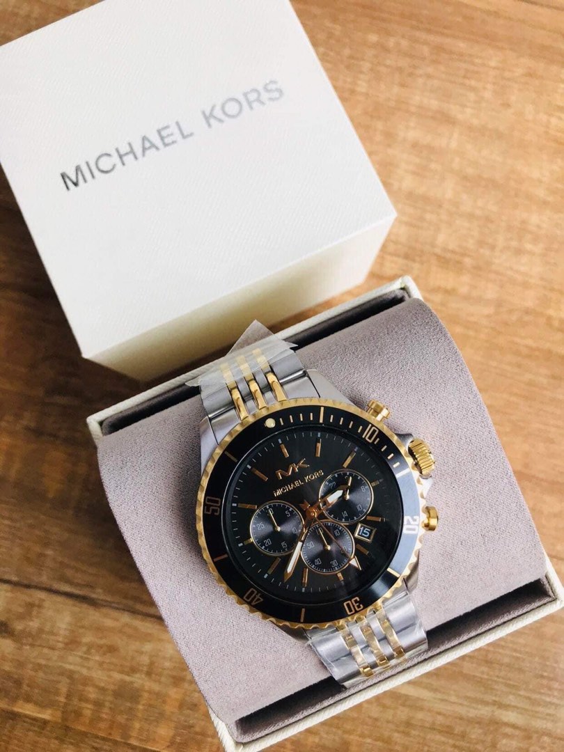Original Michael kors mk watch 2 tone 44mm on Carousell
