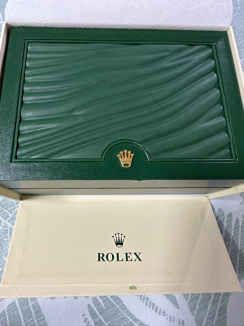 Original Rolex Watch Box, Luxury, Watches on Carousell