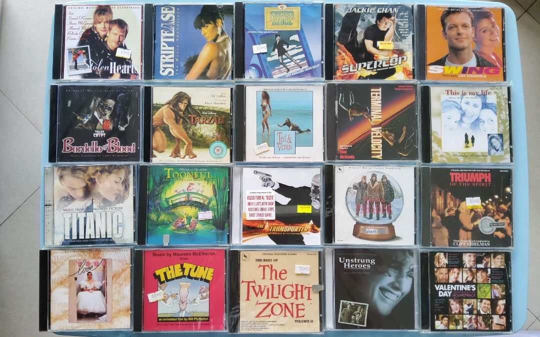 Original Movie Soundtrack OST Music CDs from $10 each or reasonable ...