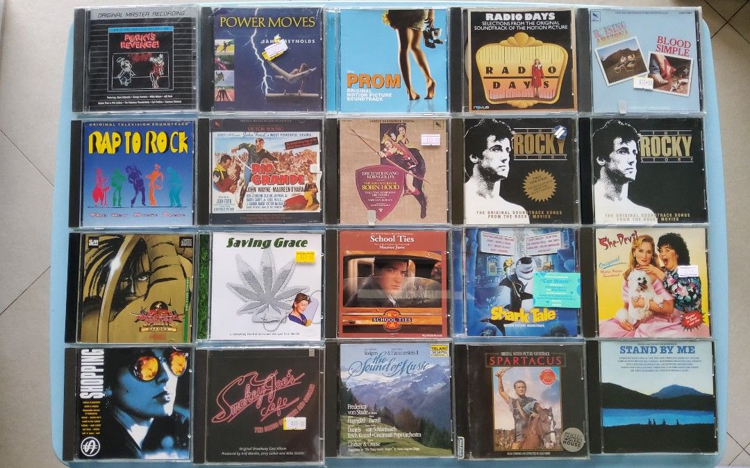 Original Movie Soundtrack OST Music CDs from $10 each or reasonable ...