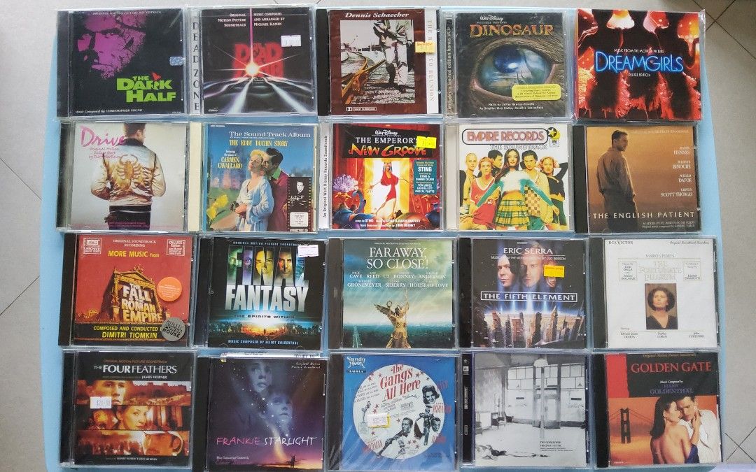 Original Movie Soundtrack OST Music CDs from $10 each or reasonable ...