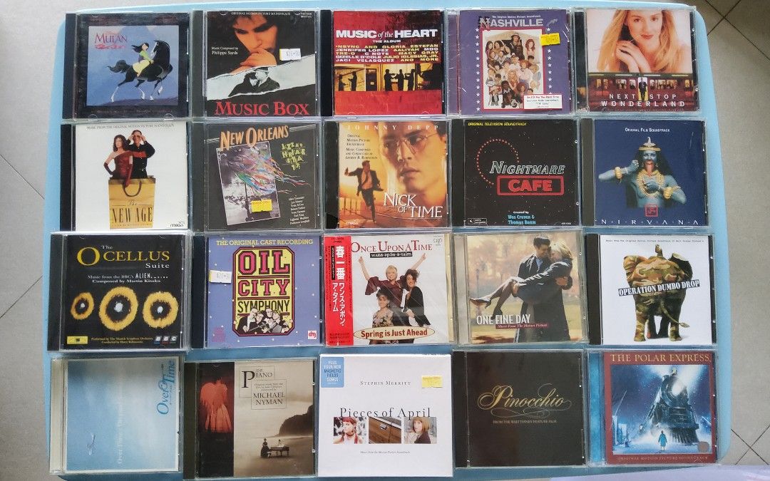 Original Movie Soundtrack OST Music CDs from $10 each or reasonable ...