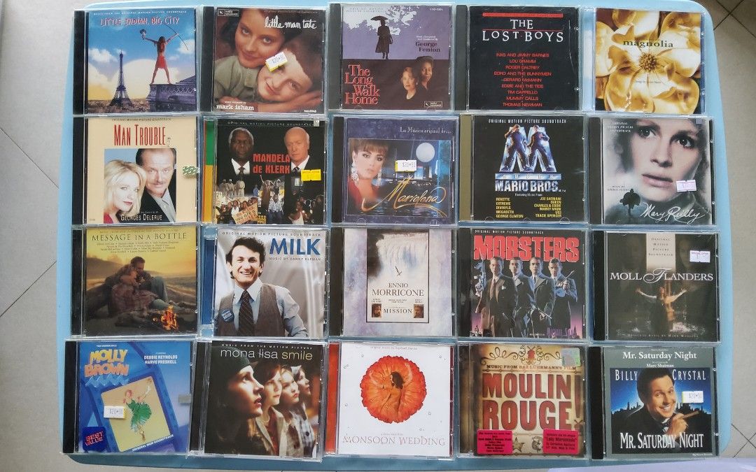 Original Movie Soundtrack OST Music CDs from $10 each or reasonable ...