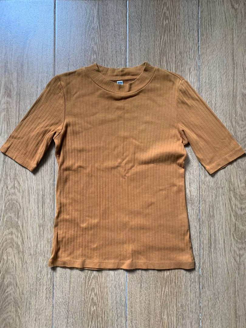 Original uniqlo ribbed top on Carousell