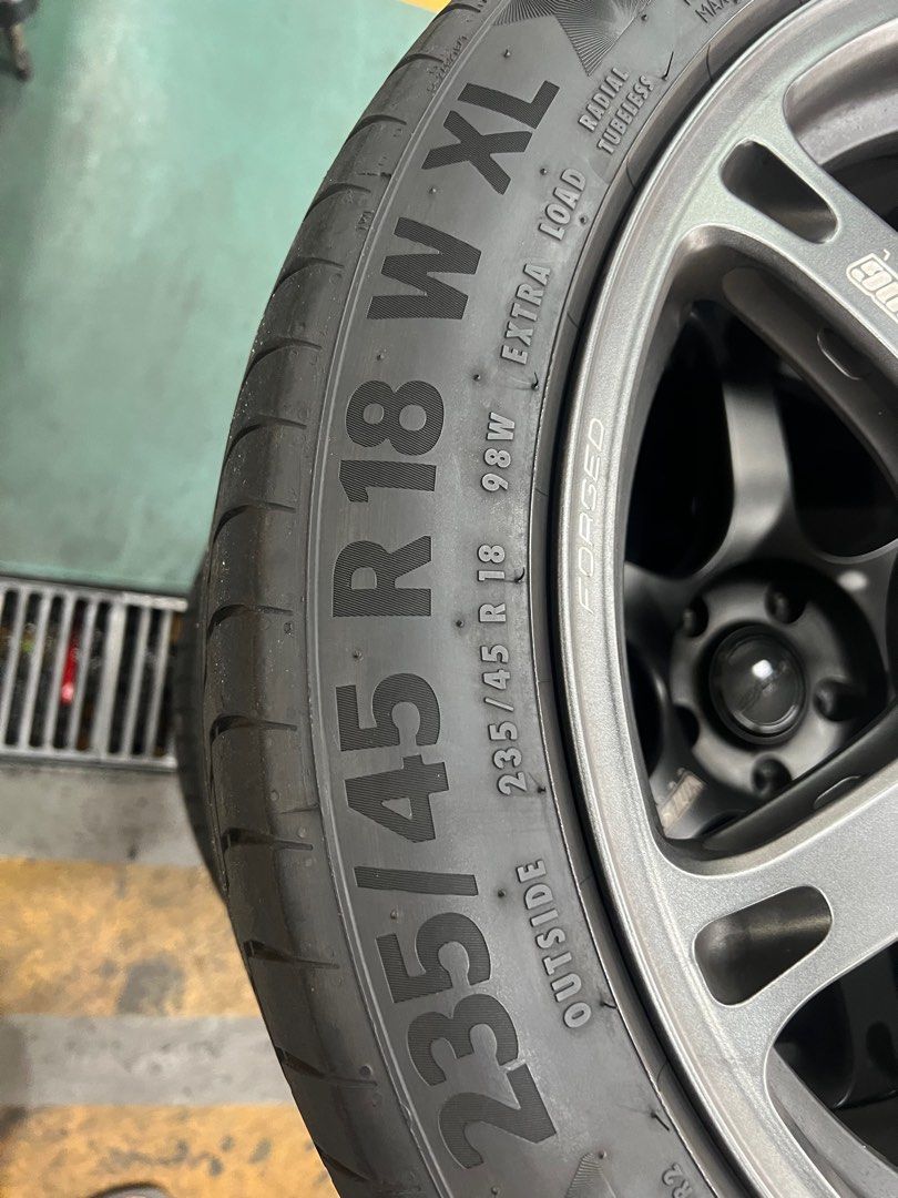 Original Volk Racing TE37, Car Accessories, Tyres & Rims on Carousell