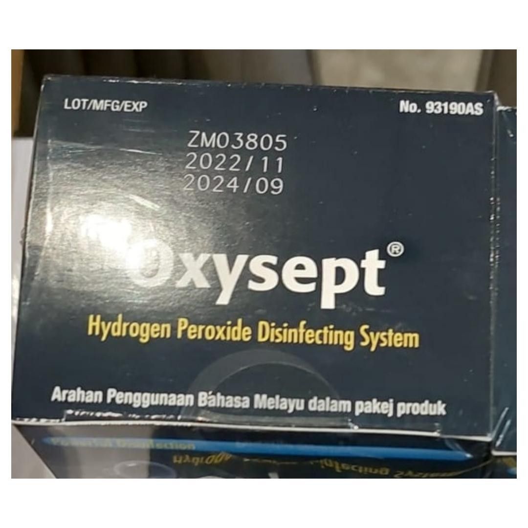Exp 2024.09. Oxysept for oktho-k lenses oxy sept ok lenses #aosept #ao sept #aosept plus #ao ...