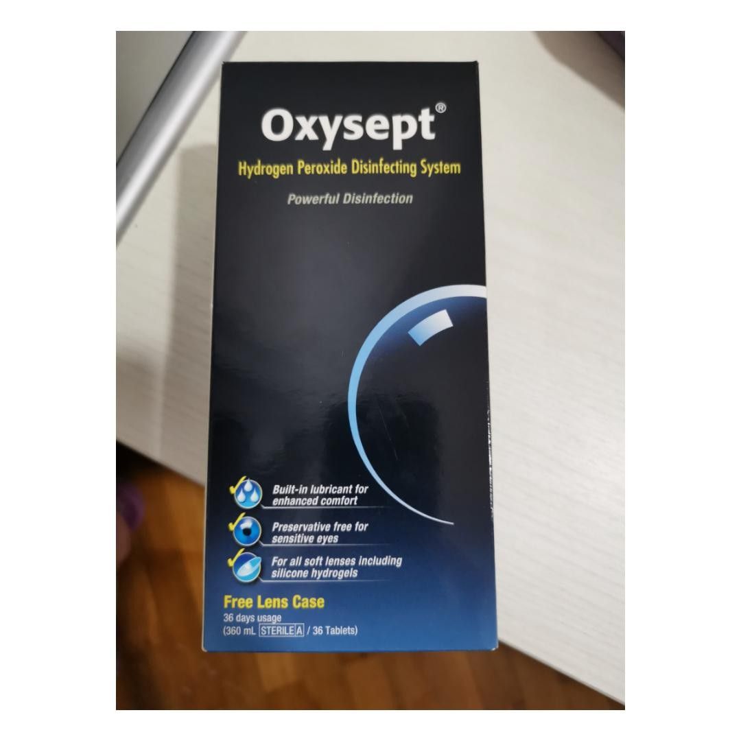 Exp 2024.09. Oxysept for oktho-k lenses oxy sept ok lenses #aosept #ao ...