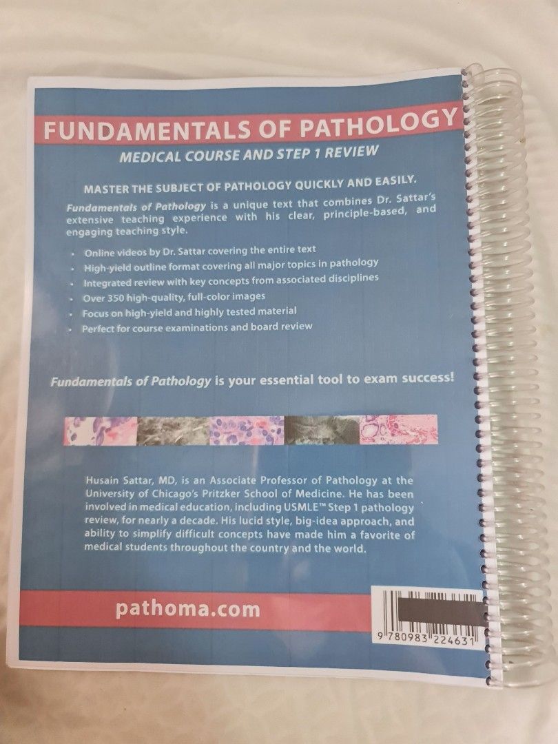 Pathoma Fundamentals of Pathology, Hobbies & Toys, Books & Magazines ...