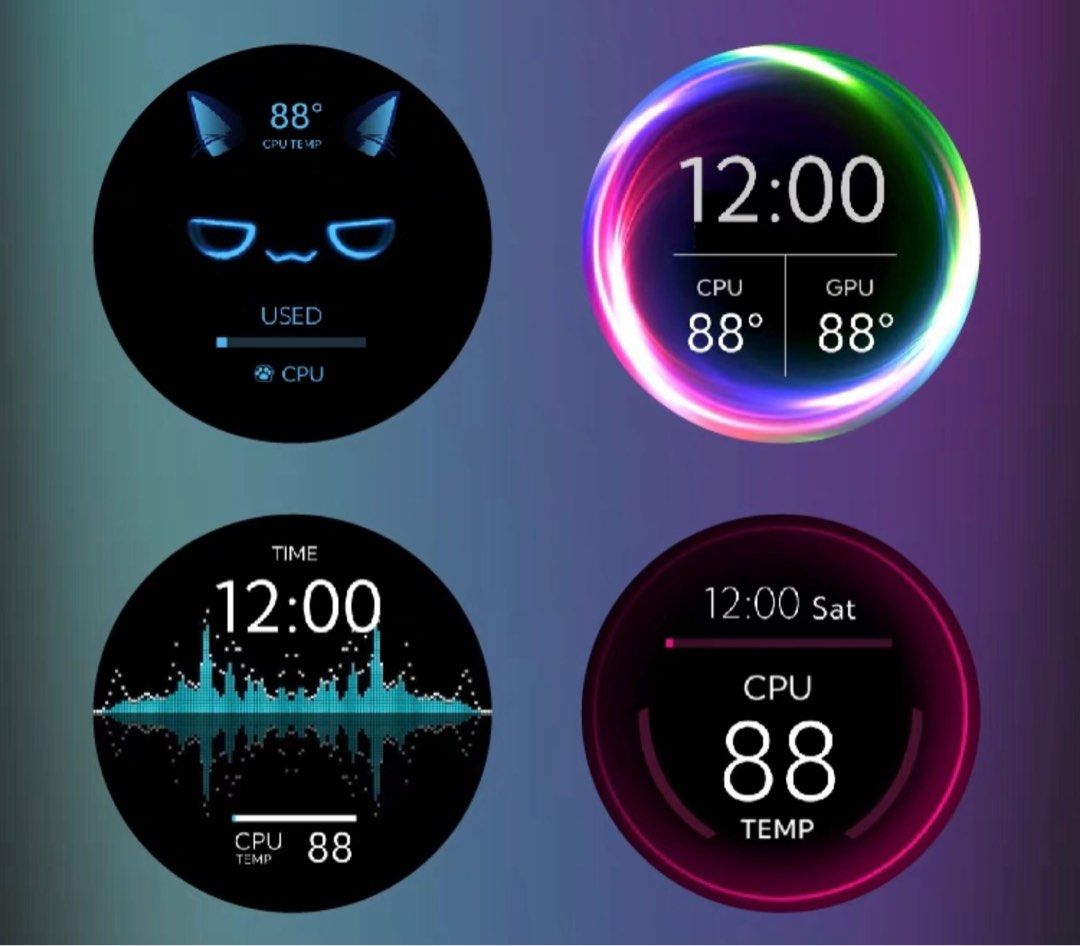 PC AIO cooler LCD screen (Allow all type of AIO equip with LCD ...