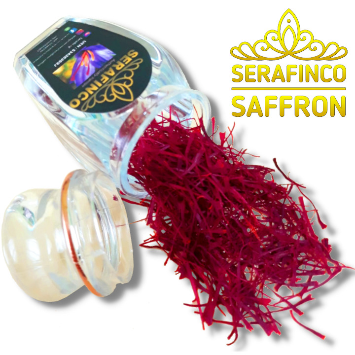Persian premium saffron (1g) (2g) (5g) to 1kg- SERAFINCO SAFFRON, Food ...
