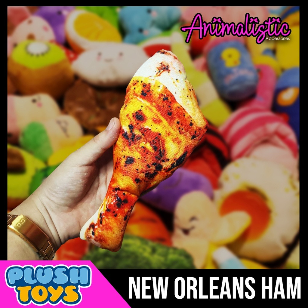 PET SQUISHY PLUSH TOYS (NEW ORLEANS HAM), Pet Supplies, Homes & Other ...