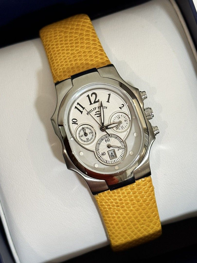 Philip Stein Classic Chronograph, Women's Fashion, Watches ...