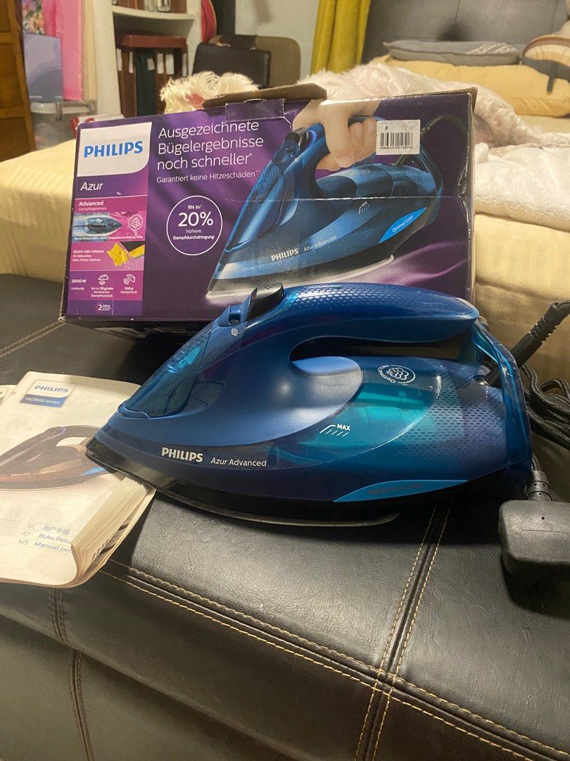 Philips Azur Advanced GC4930 series, TV & Home Appliances, Irons ...