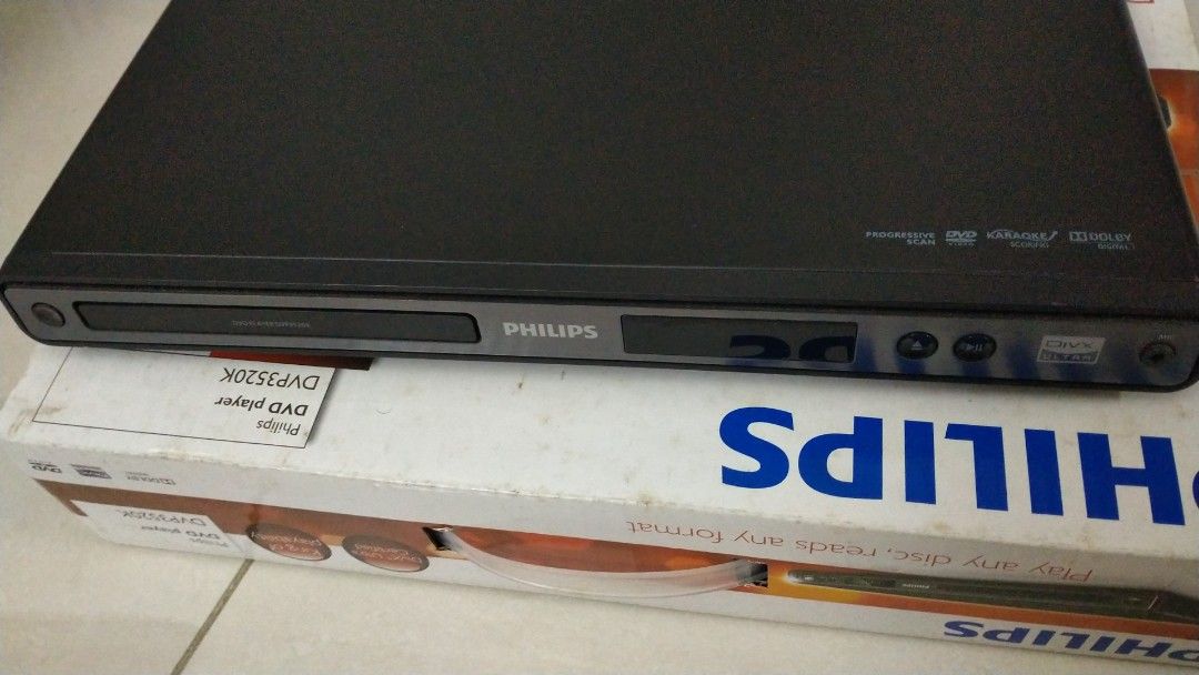Philips DVD Player (Faulty), TV & Home Appliances, TV & Entertainment ...