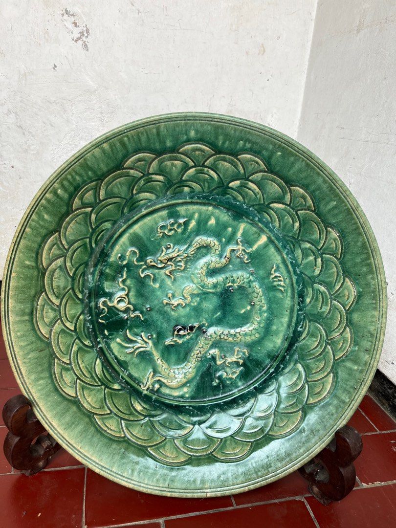 Piring Antik Seladon Naga 50cm Super Rare on Carousell Piring Antik Seladon Naga 50cm Super Rare on Carousell