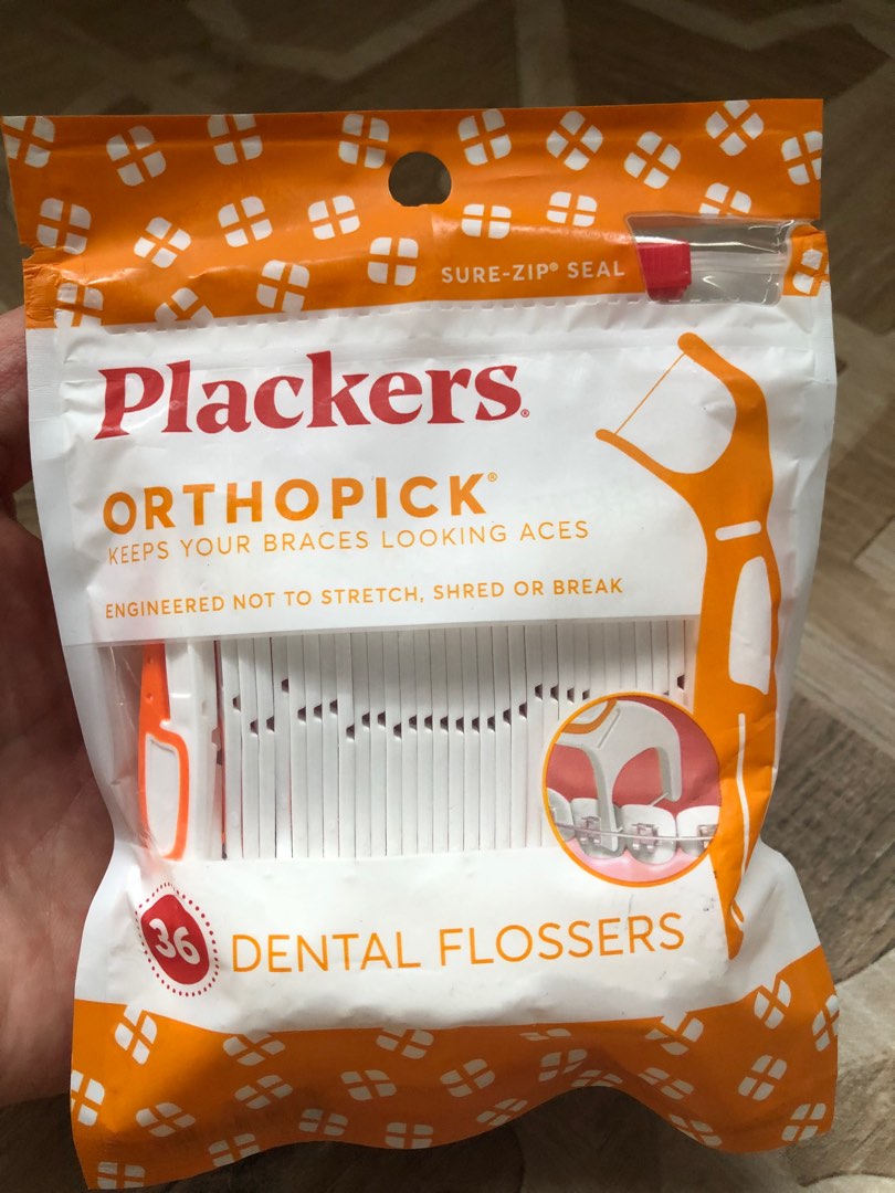 Plackers Orthopick Dental Flossers, Beauty & Personal Care, Oral Care ...