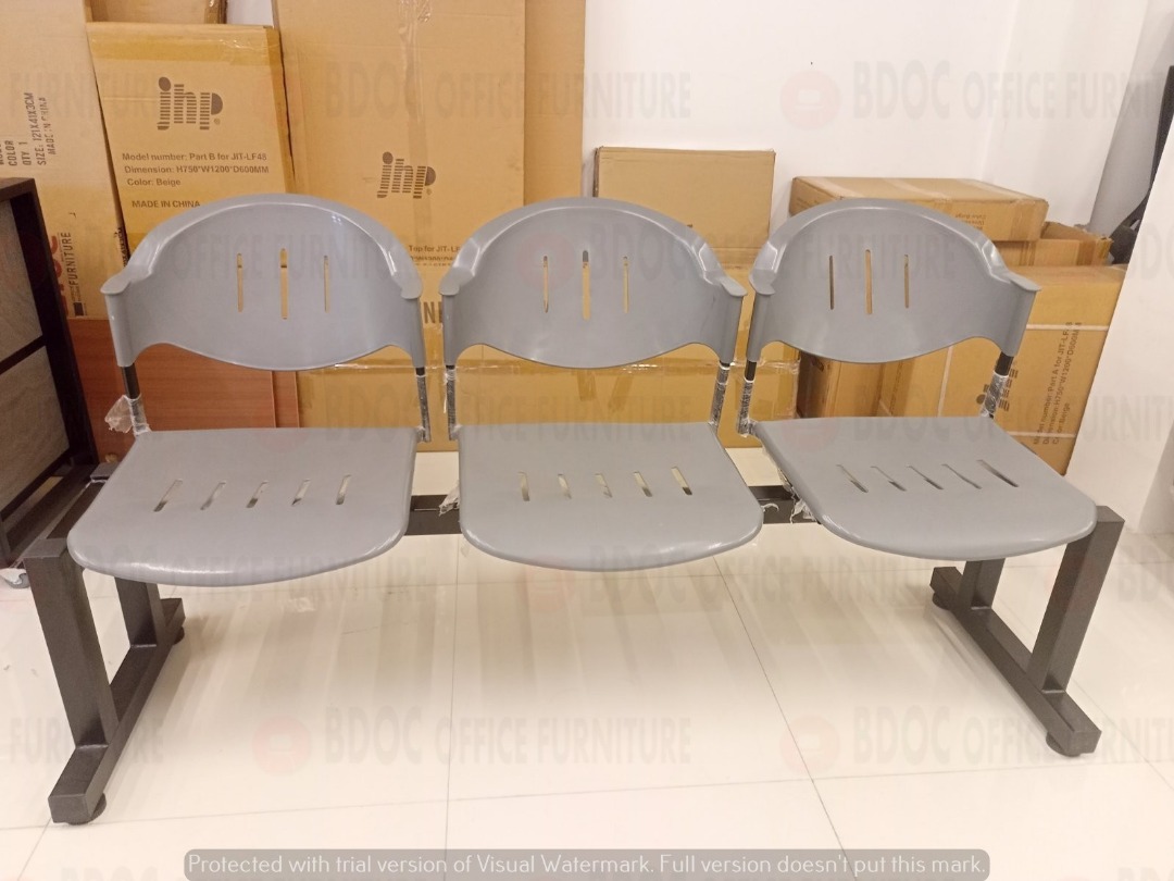Plastic Gang Chair || office Gang Chair || Waiting Gang Chair on Carousell