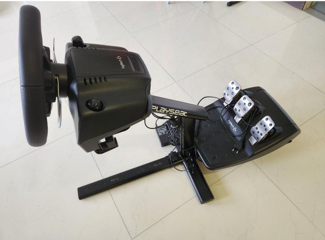 Playstation driving logitech evolution playseat, Video Gaming, Video ...