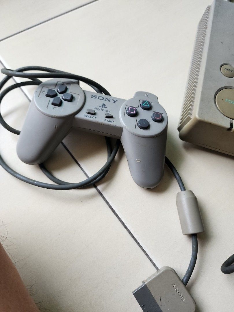 Playstation PS1 console, Video Gaming, Video Game Consoles, PlayStation ...