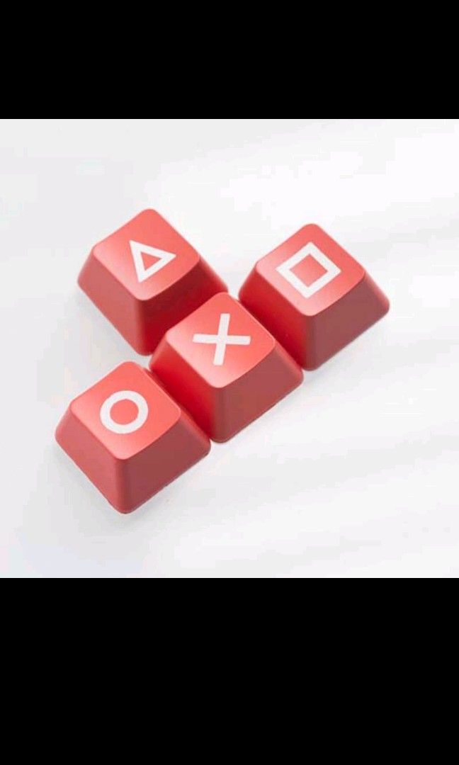 PlayStation stylr direction keycaps, Computers & Tech, Parts ...