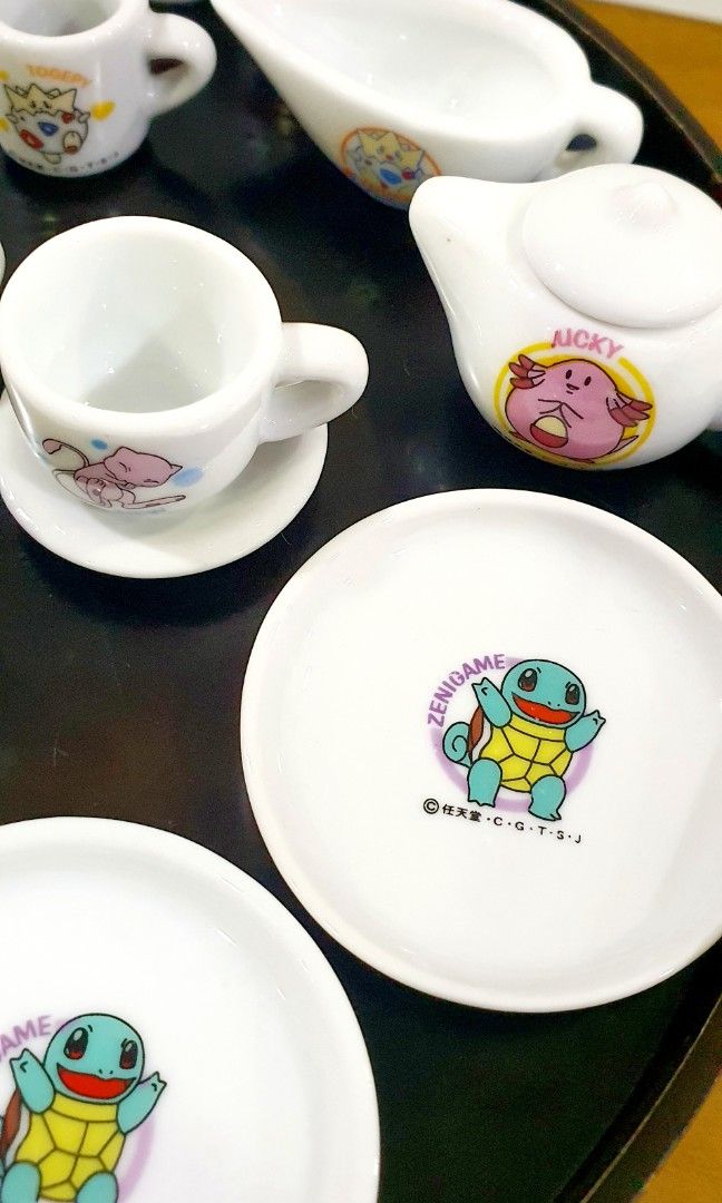 Pokemon porcelain Miniatures set of 22 pc, Hobbies & Toys, Toys & Games ...