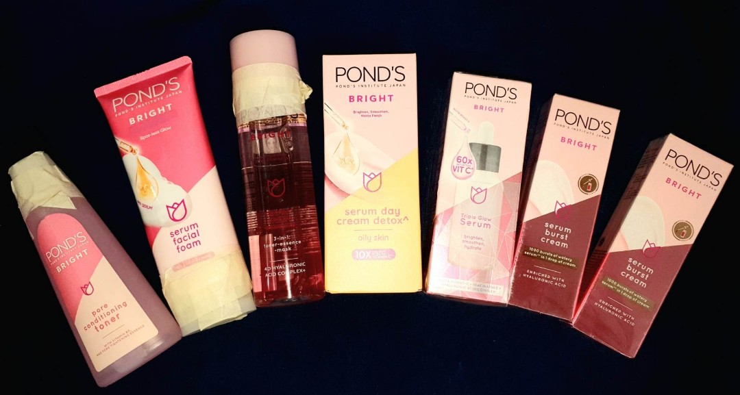Pond's Bright bundle 1, Beauty & Personal Care, Face, Face Care on ...