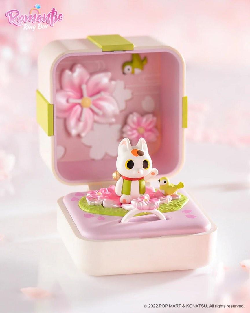 POPMART ROMANTIC RING BOX SERIES KONATSU , Hobbies & Toys, Toys & Games ...