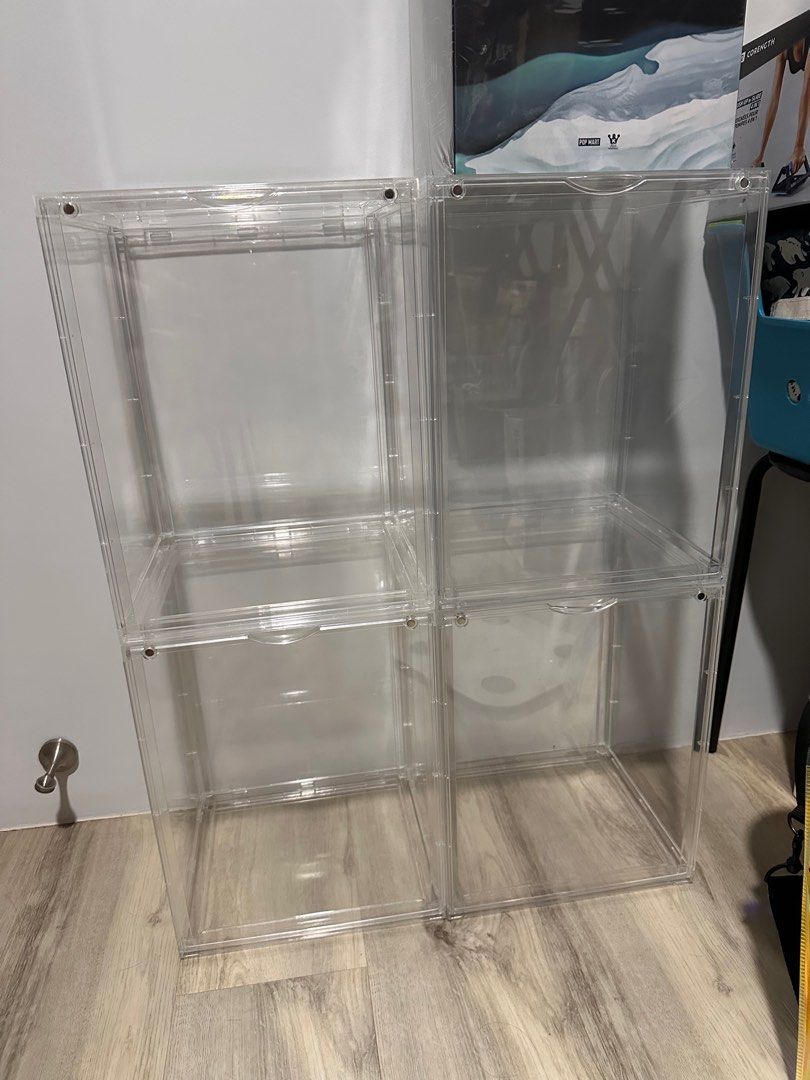 Popmart 400% Magnetic Acrylic Display Case Storage Box, Hobbies & Toys ...